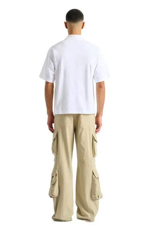 Balmain Printed Vine Polo