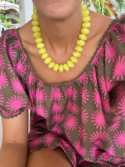 ERIN MCDERMOTT JEWELRY Limoncello Glow Necklace