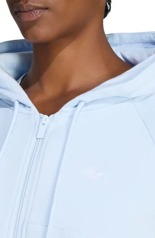 ADIDAS ORIGINALS Gfx Zip Crop Track Jacket - Crystalsky