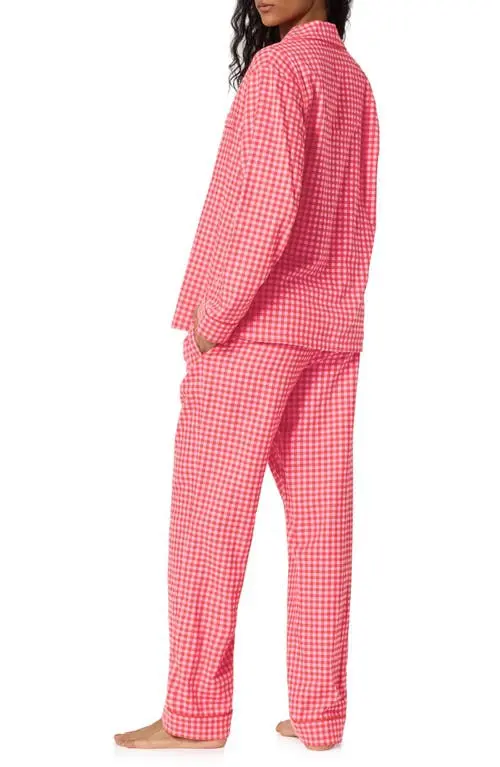 BEDHEAD PAJAMAS Print Organic Cotton Flannel Pajamas - Jane Gingham