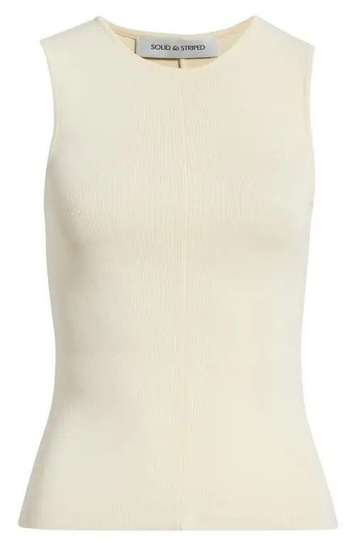 Solid & Striped The Lucerne Ribbed Tank