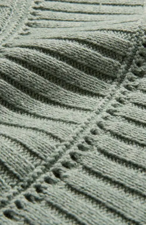 CELTIC & CO. Rib Stitch Yoke Oversized Jumper