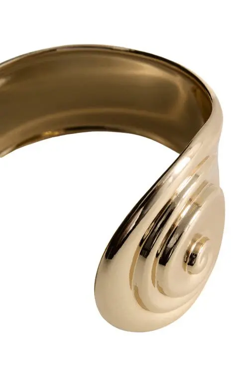 Mango Spiral Rigid Cuff Bracelet