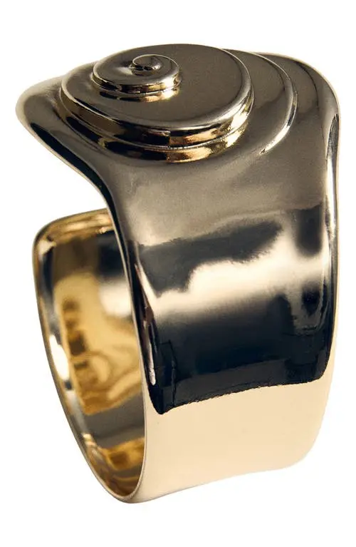 Mango Spiral Rigid Cuff Bracelet