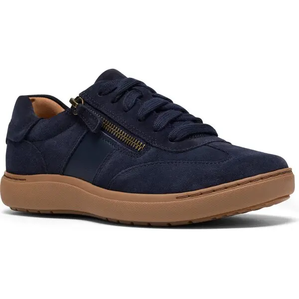 Clarks Nalle T-toe Sneaker - Navy Combo