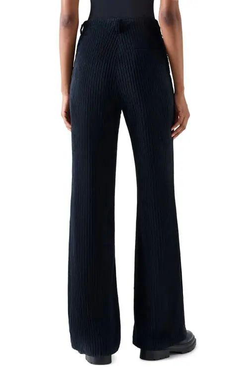 Akris Celia Techno Corduroy Bootcut Pants