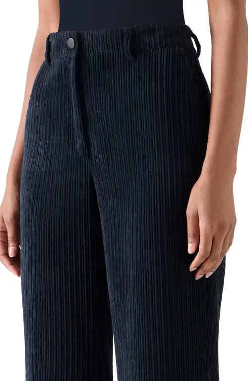 Akris Celia Techno Corduroy Bootcut Pants