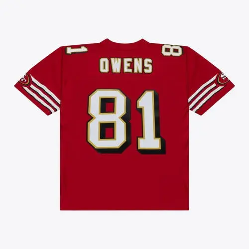 Mitchell & Ness Terrell Owens San Francisco 49ers 1996 Legacy Replica Player Jersey