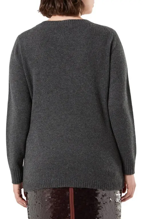 Marina Rinaldi Cashmere V-neck Sweater