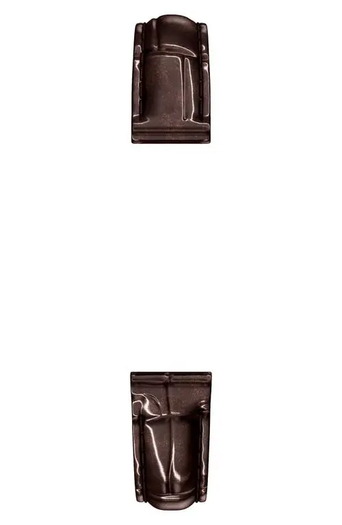 Michele Crocodile Embossed Leather Watch Strap