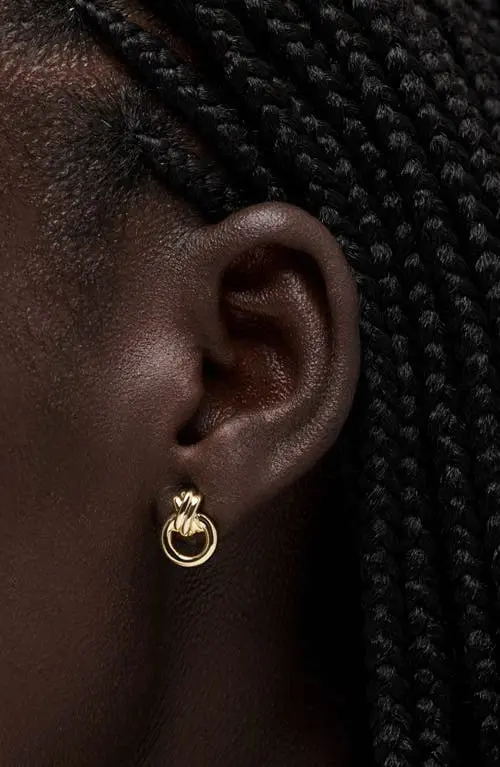 ANA LUISA Mini Remi Knot Stud Earrings