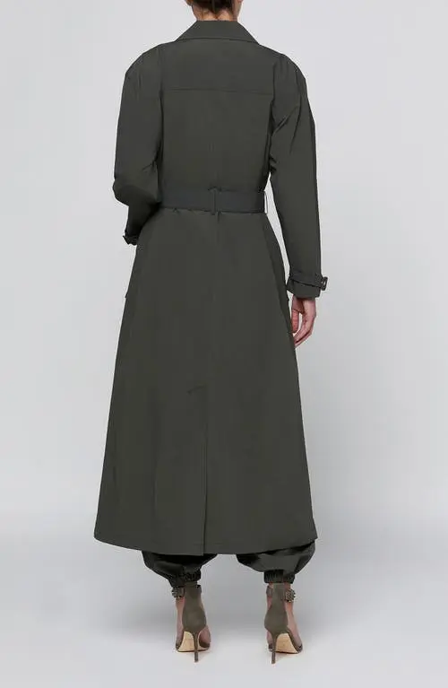 L'Agence Axel Windbreaker Trench Coat