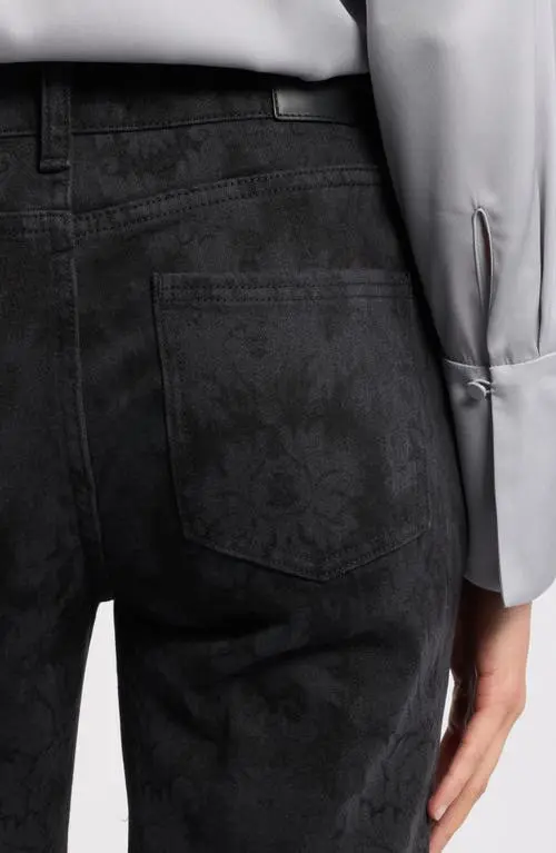 Kobi Halperin Zane Damask High Waist Bootcut Jeans
