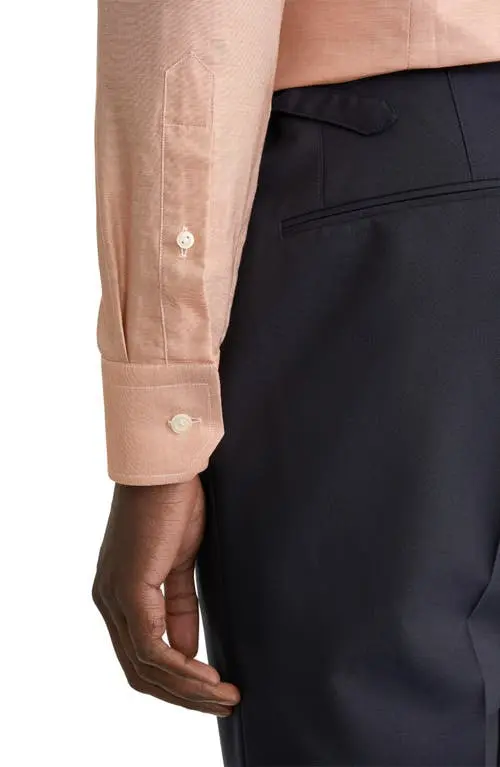 Eton Slim Fit End-on-end Cotton Shirt