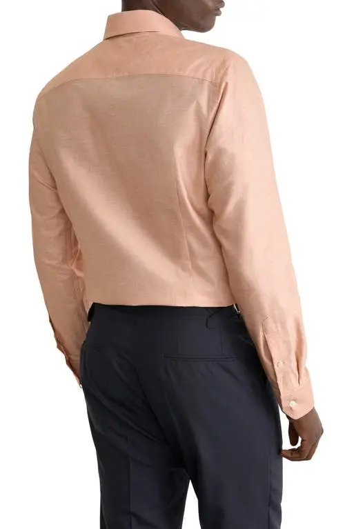Eton Slim Fit End-on-end Cotton Shirt