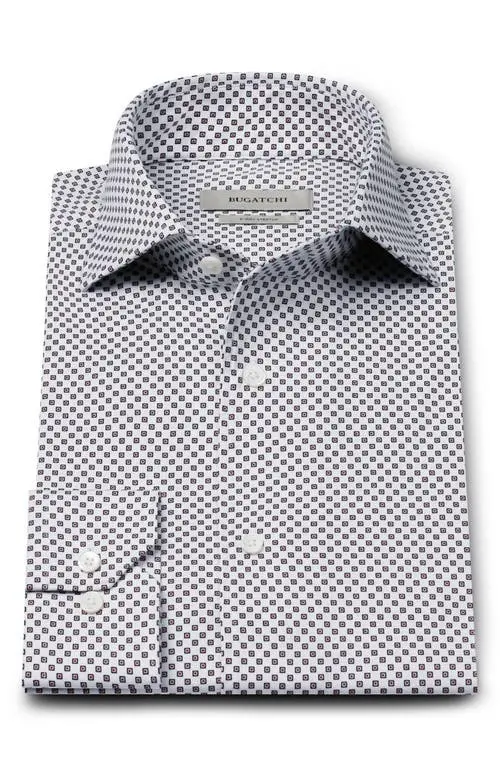 Bugatchi Devon Ooohcotton Stretch Button Up Shirt
