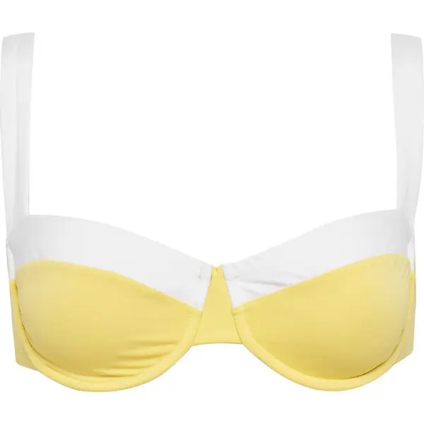 VYB SWIM Luca Underwire Bikini Top - Limoncello