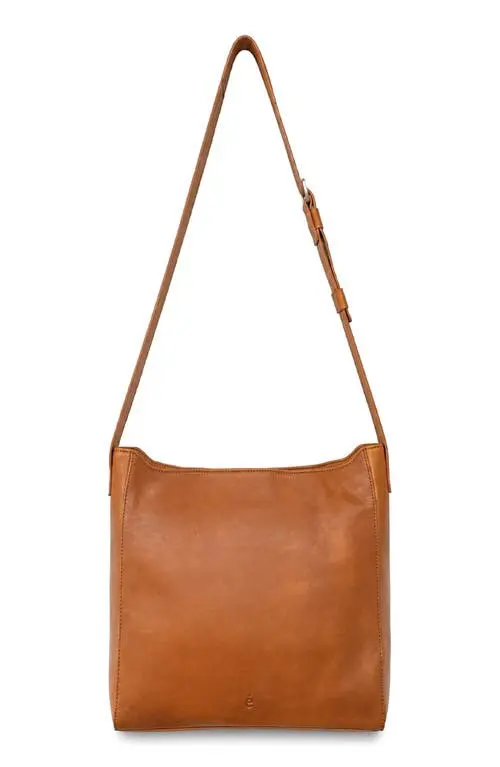 Écotorie Brigitte Leather Crossbody Bag - Cognac