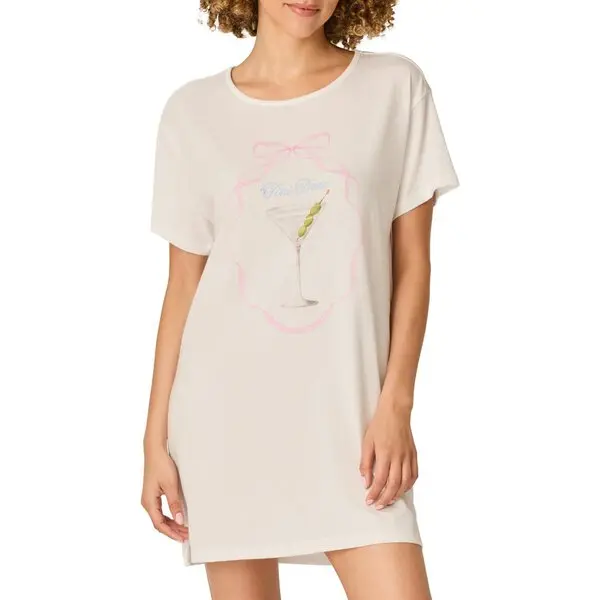 PJ Salvage Graphic Nightshirt - Ivory