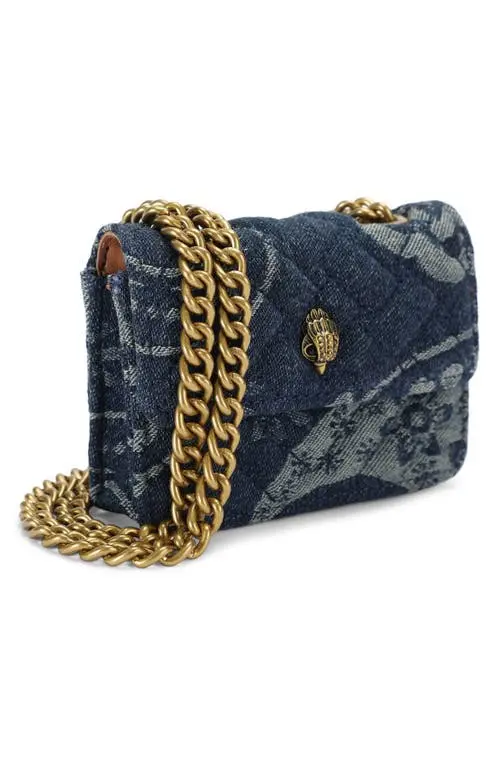Kurt Geiger Micro Kensington Crossbody Bag - Light/pastel Blue