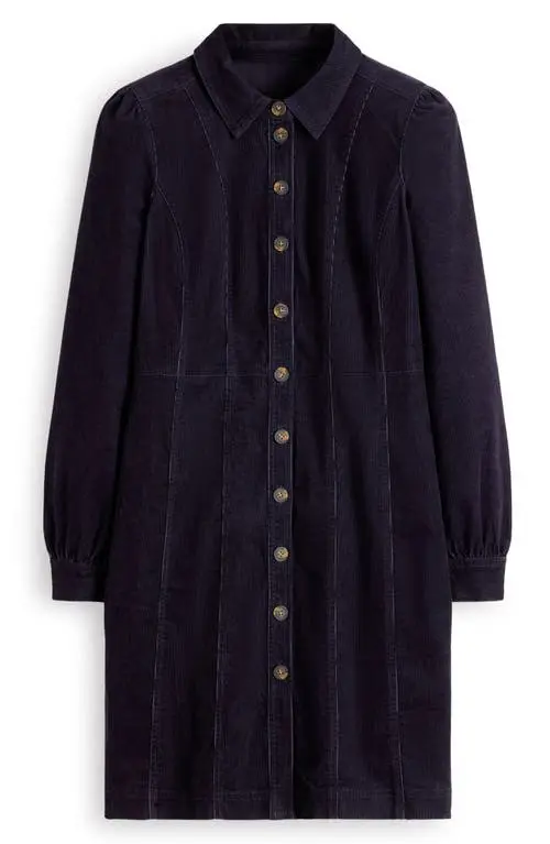 Boden Rhoda Corduroy Mini Shirt Dress