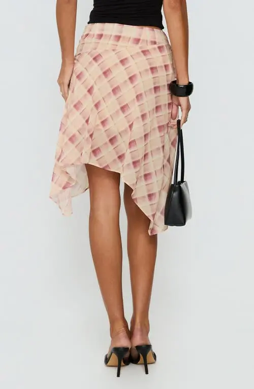 Princess Polly Natana Asymmetrical Midi Skirt