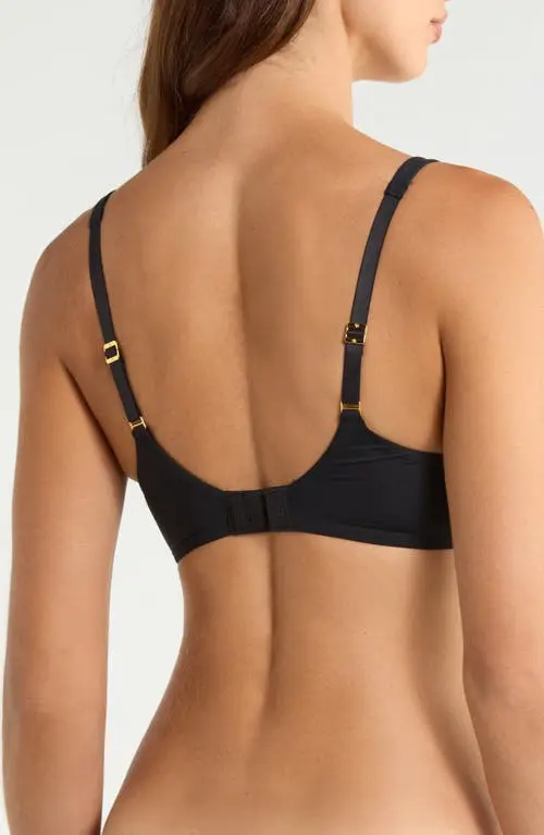 LAUREN INTIMATES Fitutitve Underwire T-shirt Bra - Black
