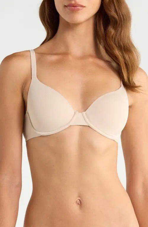 LAUREN INTIMATES Fitutitve Underwire T-shirt Bra - Light Truffle