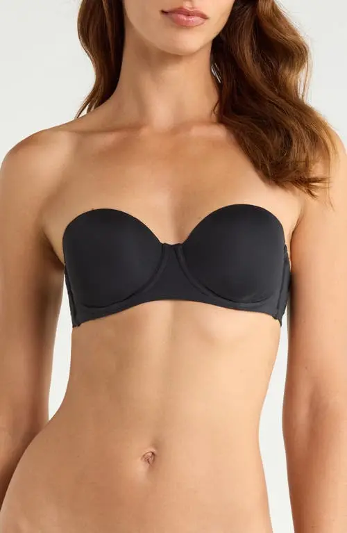LAUREN INTIMATES Fitutitve Convertible Underwire Demi Bra - Black