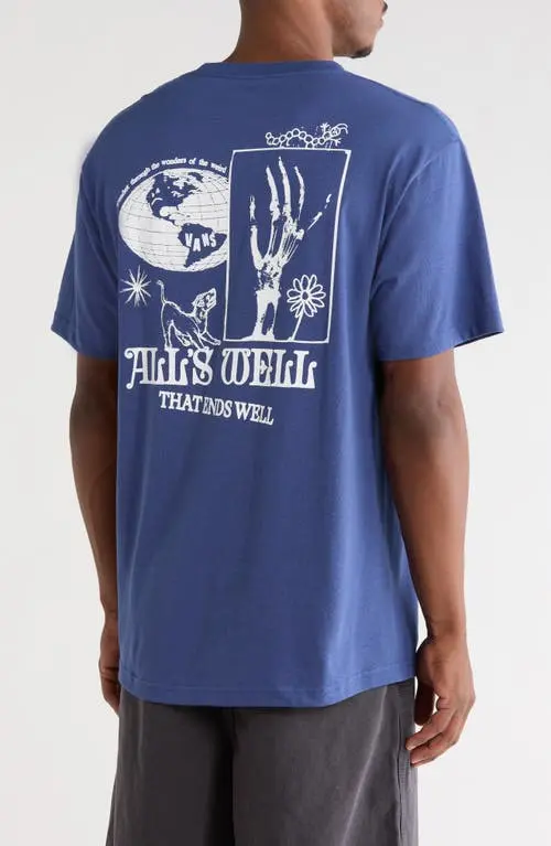 VANS All's Well Cotton Graphic T-shirt