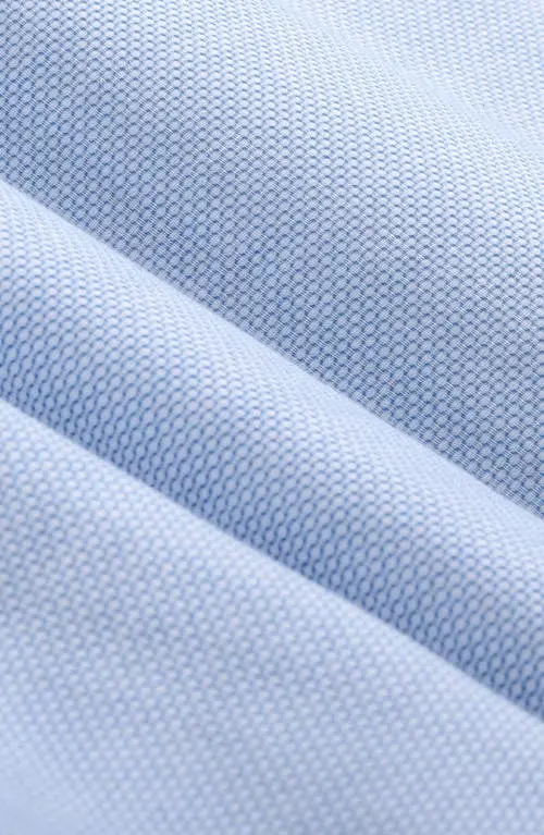 Bugatchi Alvin Shaped Long Sleeve Shirt - Classic Blue