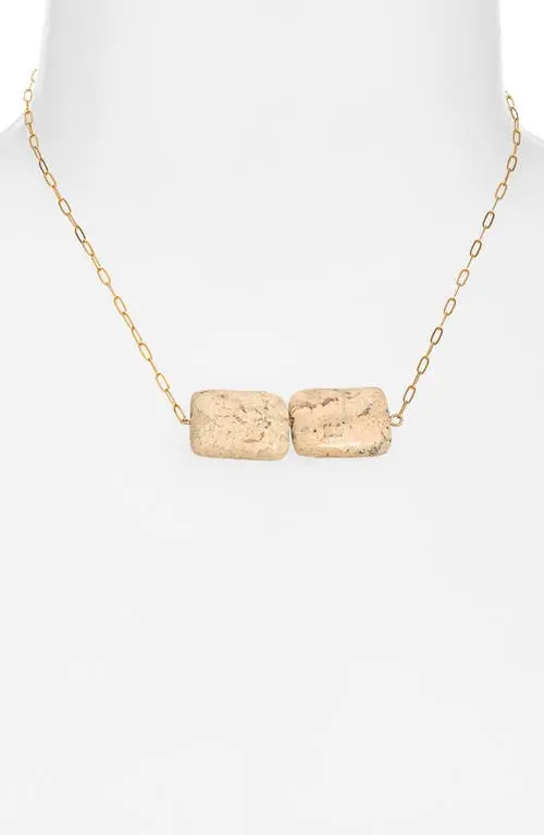 HOUSE OF OLIA Godeissa Bar Pendant Necklace