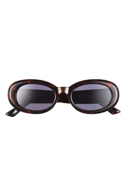 Bp. Chunky Oval Sunglasses - Tortoise