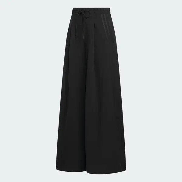 Adidas Wide Leg Pants - Black