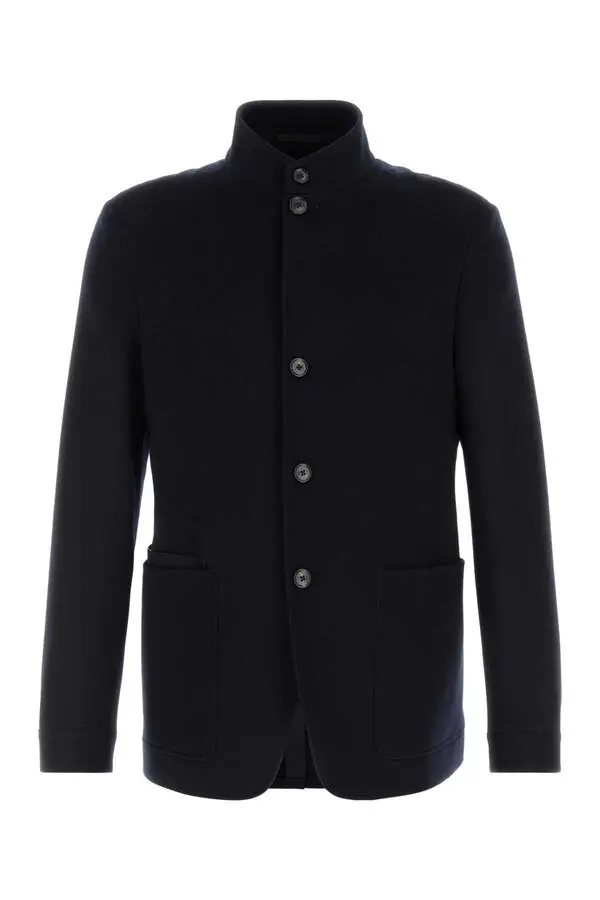 Zegna Midnight Cashmere Blazer