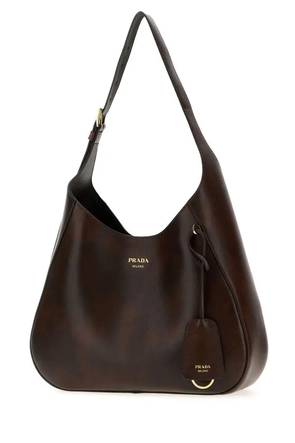 Prada Vitello Leather Shoulder Bag