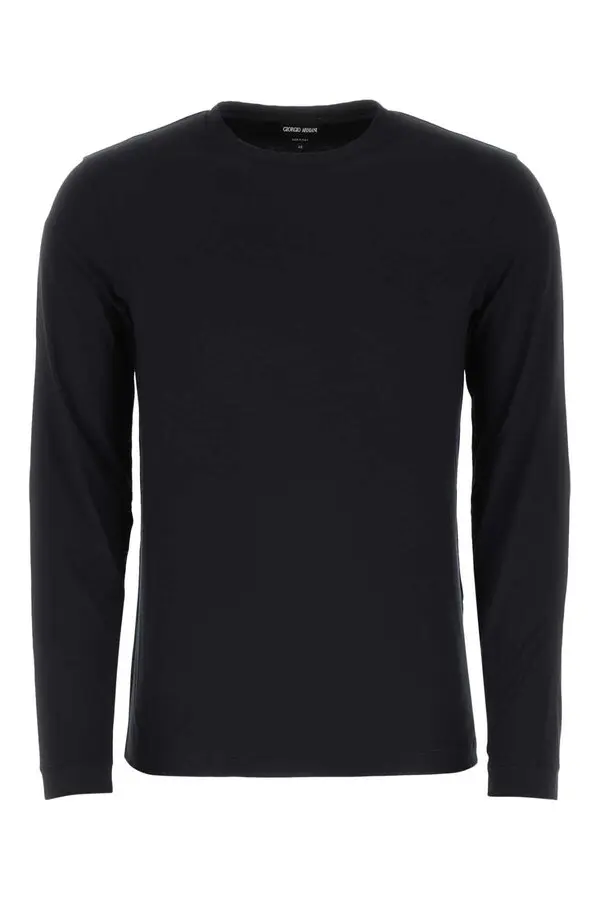 Giorgio Armani Midnight Stretch Viscose T-shirt