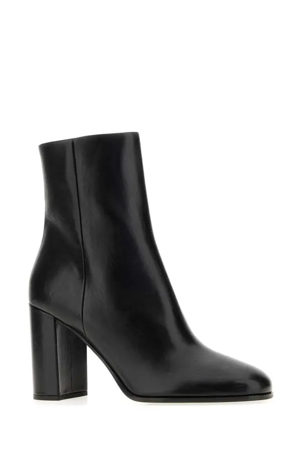 Prada Leather Ankle Boots