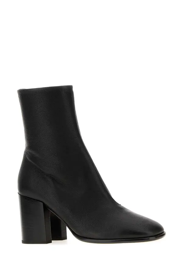 Dries Van Noten Leather Ankle Boots