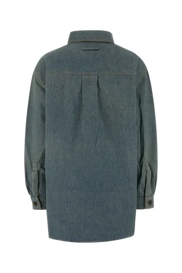 JEAN PAUL GAULTIER Printed Denim Shirt - Multicolor