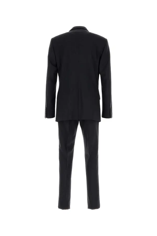 Dolce & Gabbana Midnight Stretch Wool Suit