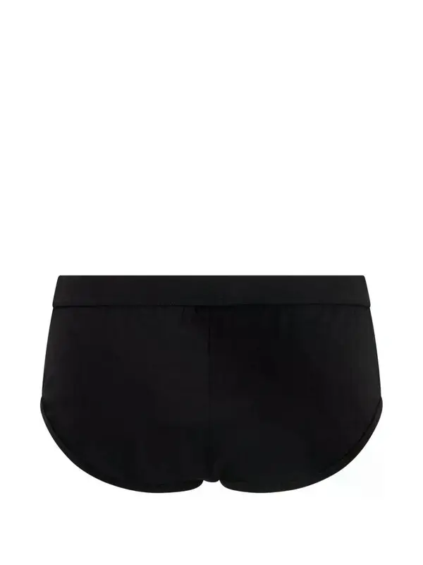Dolce & Gabbana Logo-patch Briefs - Black