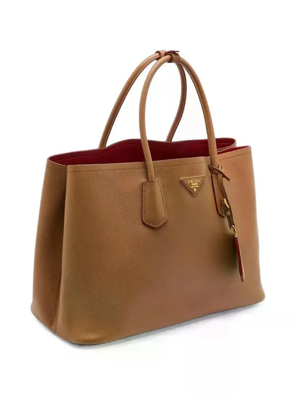 Prada Cuir Double Tote Bag