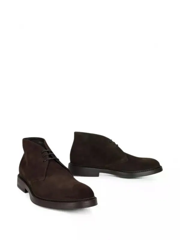 DOUCAL'S Suede Lace-up Boots