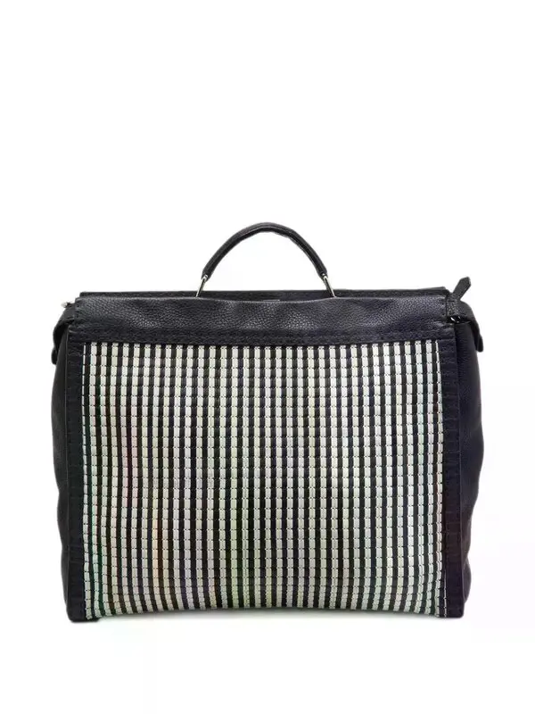 Fendi Xl Selleria Peekaboo Tote Bag