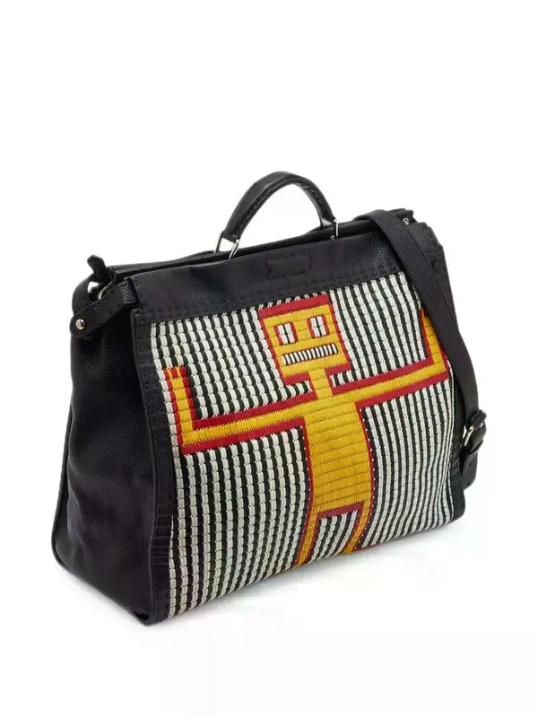 Fendi Xl Selleria Peekaboo Tote Bag