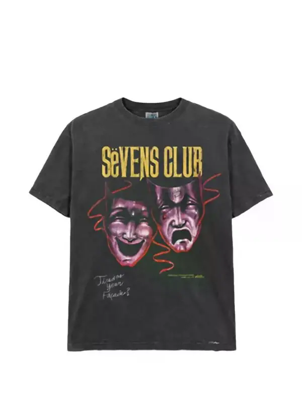 TRIPLE SEVENS Optical Washed T-shirt