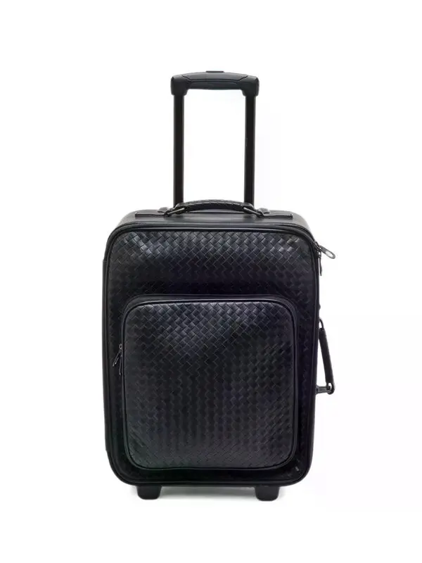 Bottega Veneta Intrecciato Leather Luggage Bag