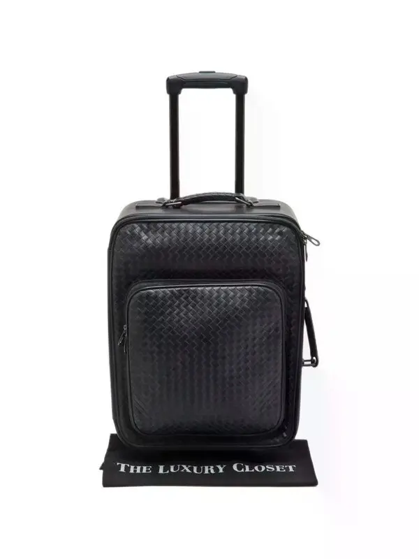 Bottega Veneta Intrecciato Leather Luggage Bag