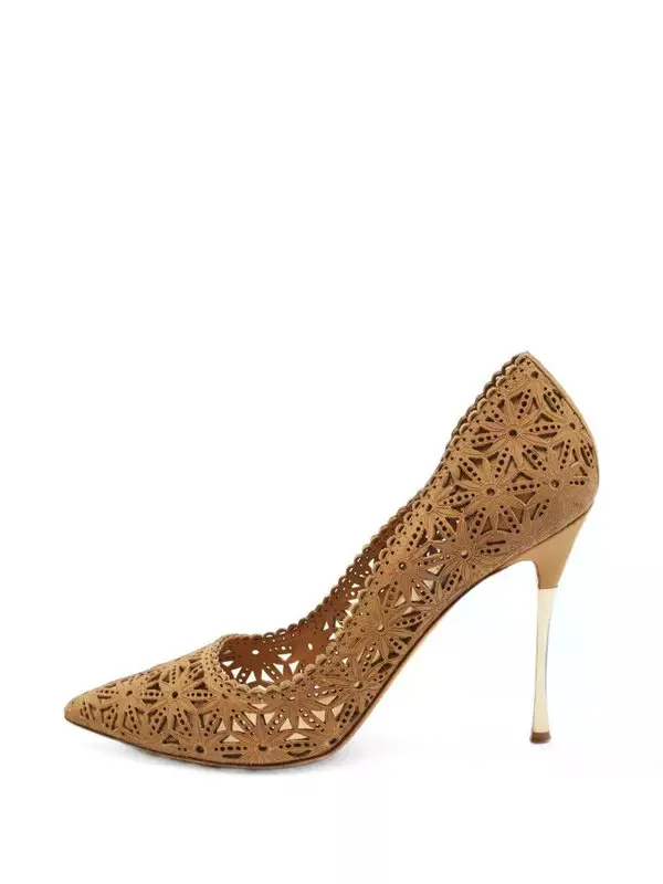 NICHOLAS KIRKWOOD Laser-cut Pointed-toe Pumps